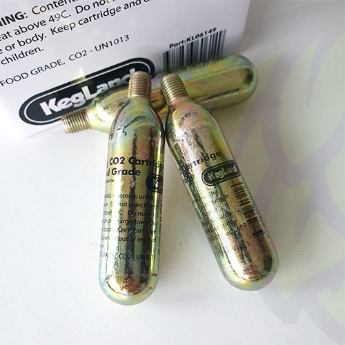 CO2 Cartridge (10 Pack) 16g/ Bulbs - Brew-By-Me | ขาย อุปกรณ์ ทำเบียร์